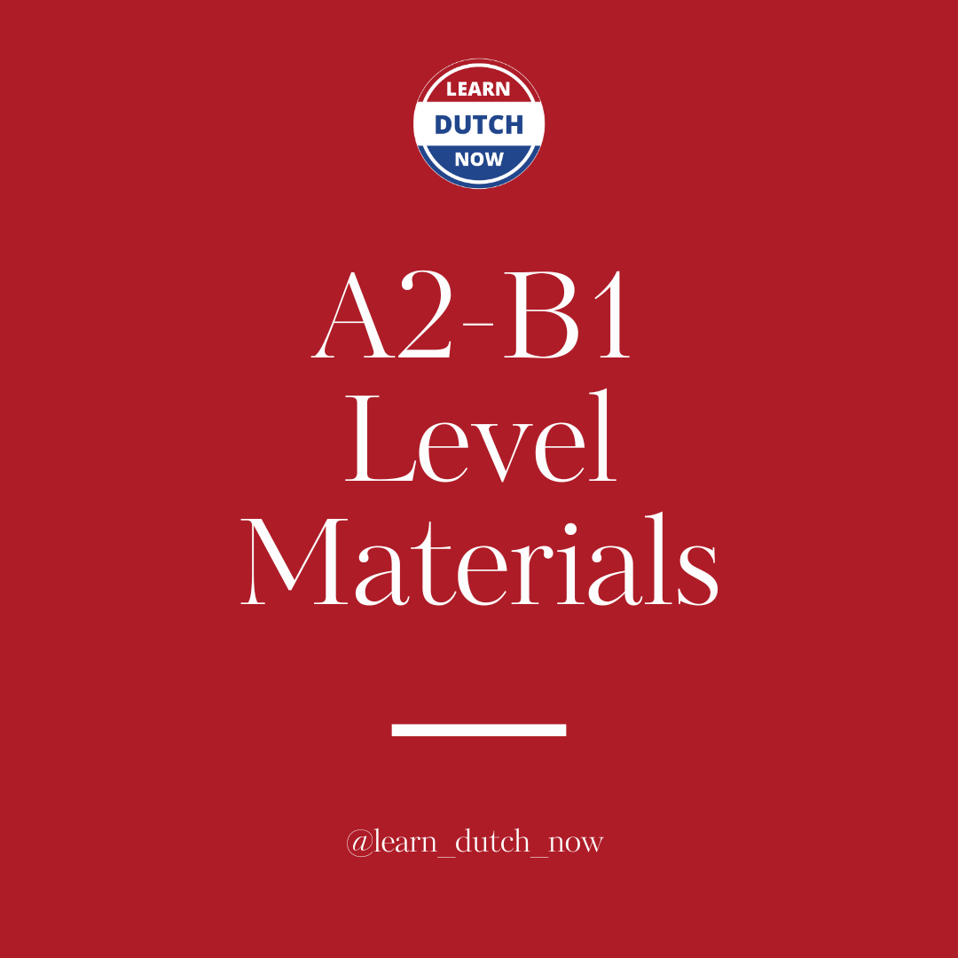 Audio Stories – Learn Dutch Now